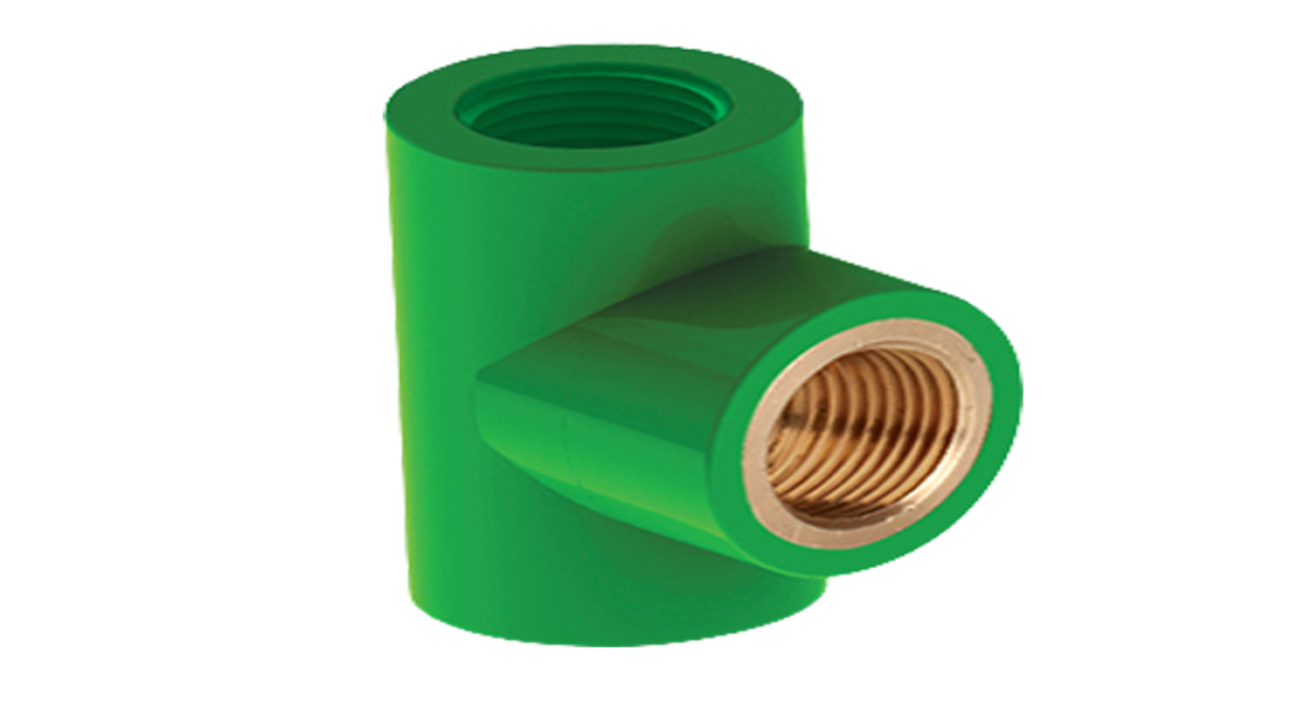 RFL uPVC Thread Brass Tee | RFL Group