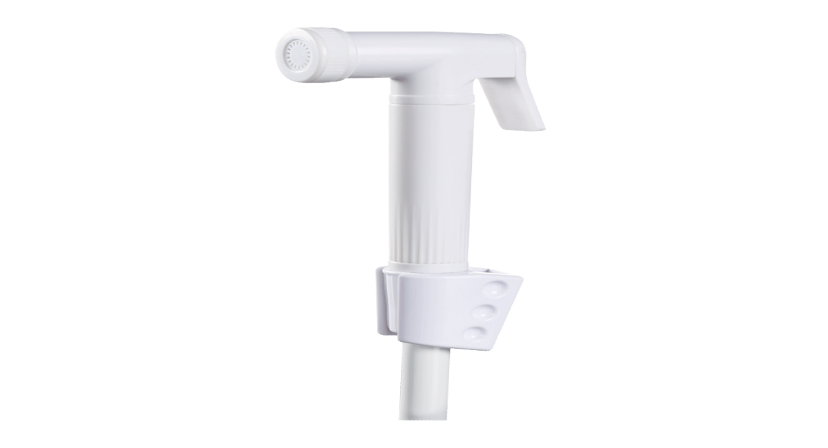 Fancy Push Shower White | RFL Group