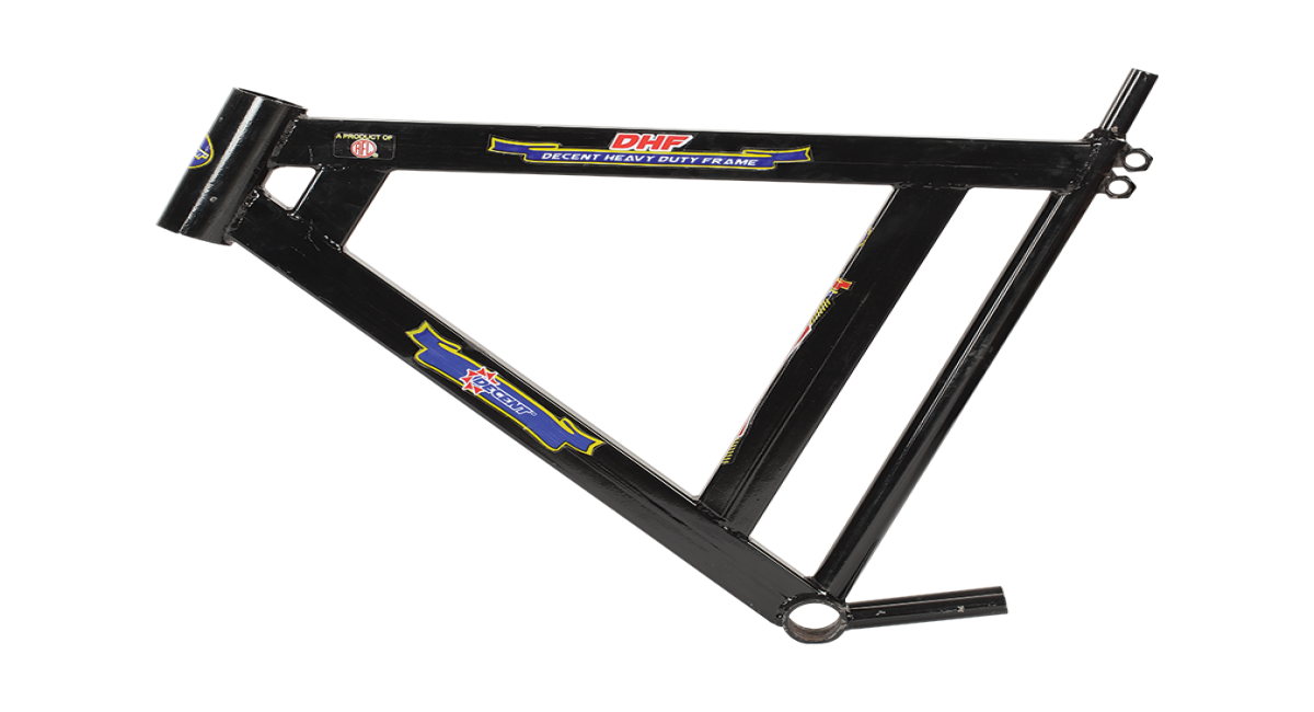Decent Square Rickshaw Frame (HBFO)-Black | RFL Group