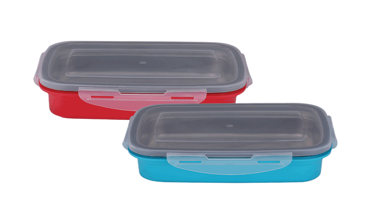 Smart -SS Rectangular Tiffin Box- 680 ML | RFL Group