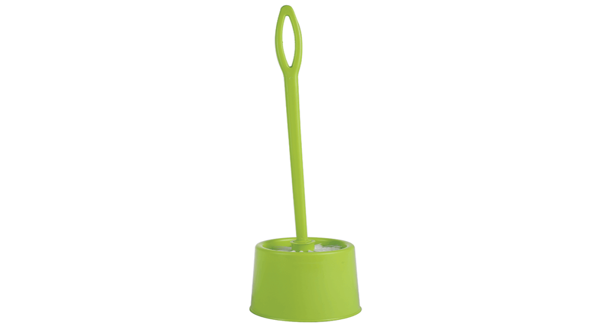 Round Commode Brush-44 CM with Holder-Eureka | RFL Group