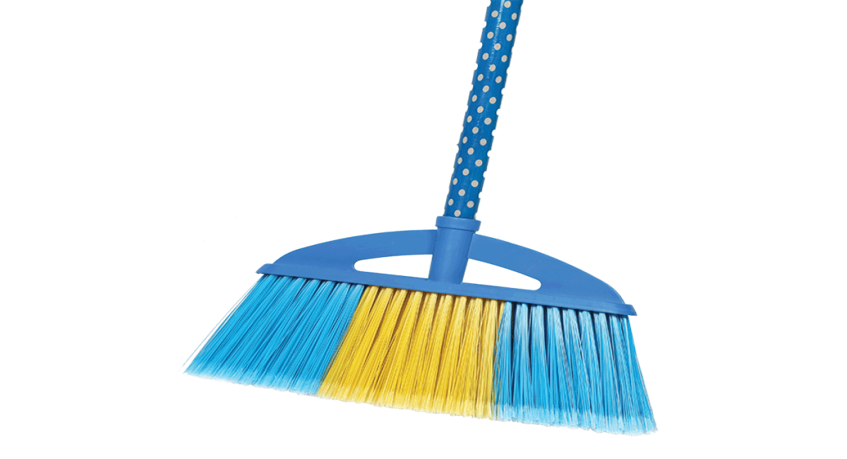 Broom Brush - With Wooden Handle-KN | RFL Group