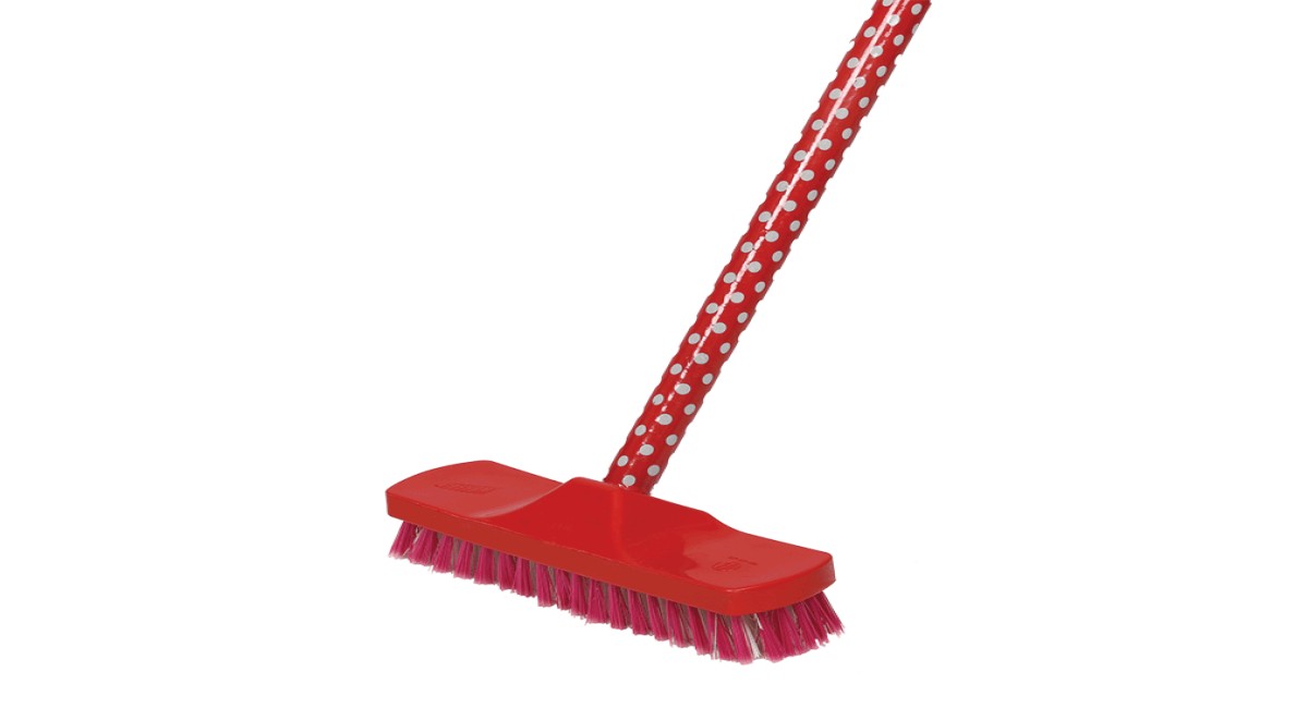 Long Handle - Floor Brush - With Wooden Handle-KN | RFL Group