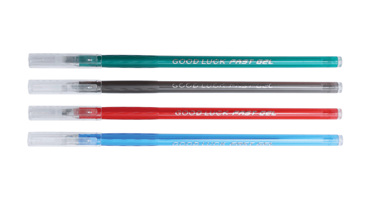 Fast Gel Pen - Black (5 Pcs Pouch) | RFL Group