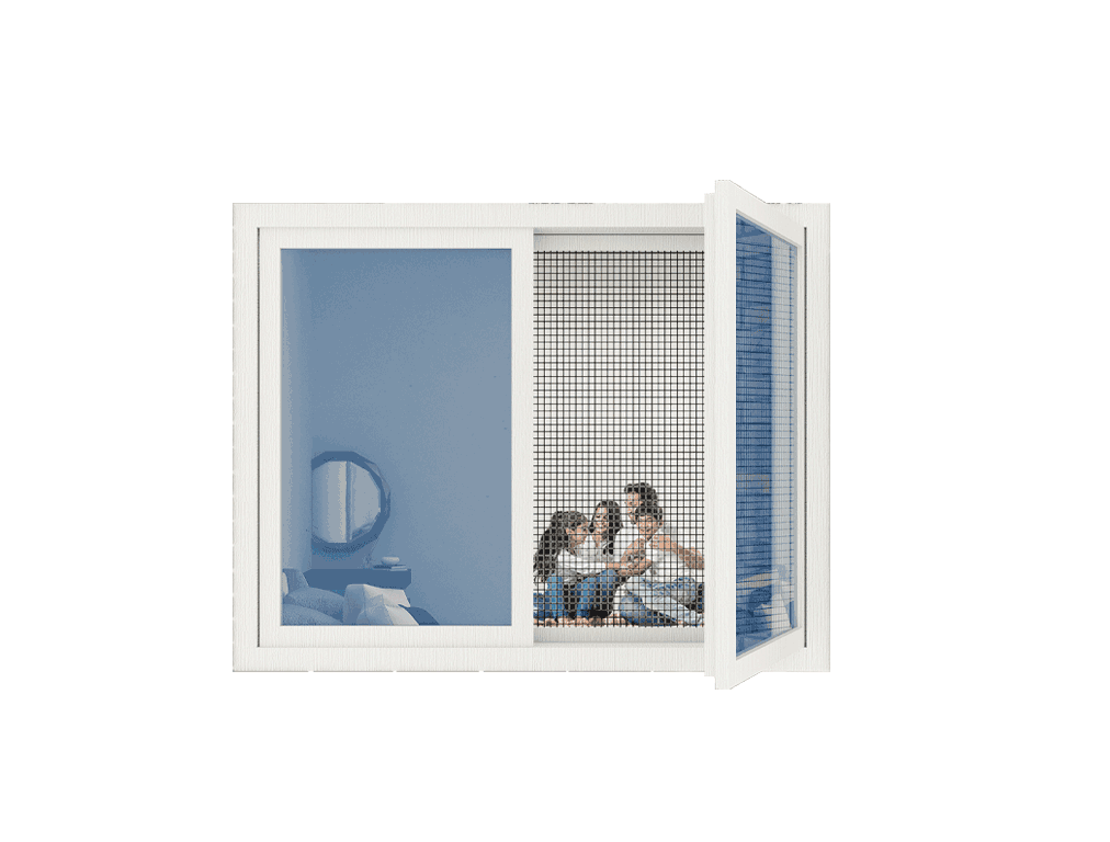 Mosquito Net (82 ft x 4ft)- Blue | RFL Group